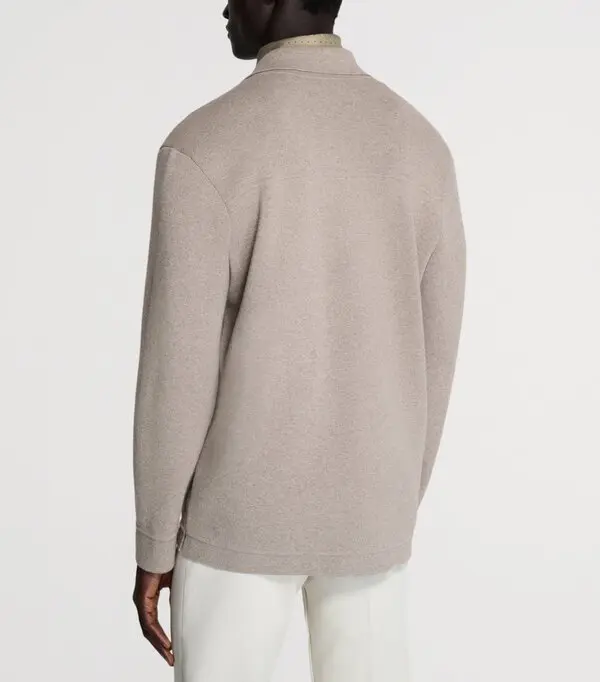 Dunhill Cotton-cashmere Shacket