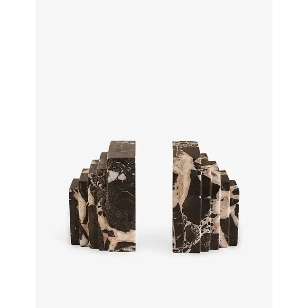 SOHO HOME Lola Marble Bookends 14cm