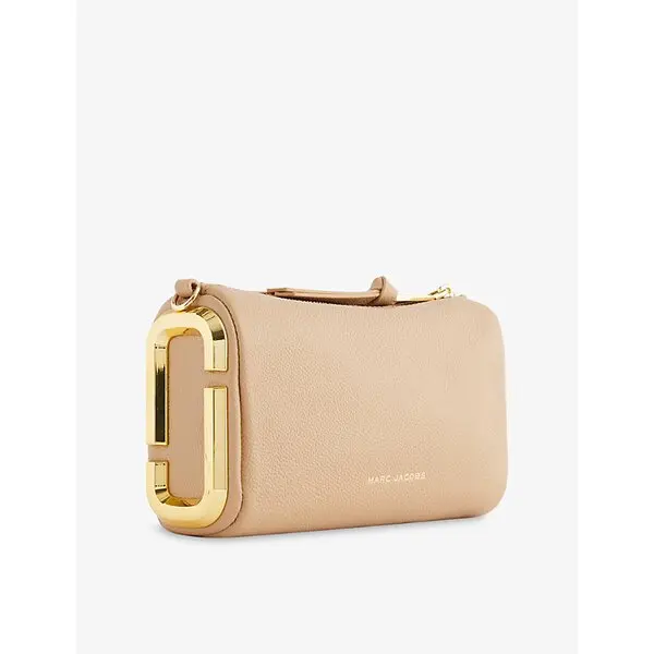 Marc Jacobs Snapshot Leather Shoulder Bag - Camel