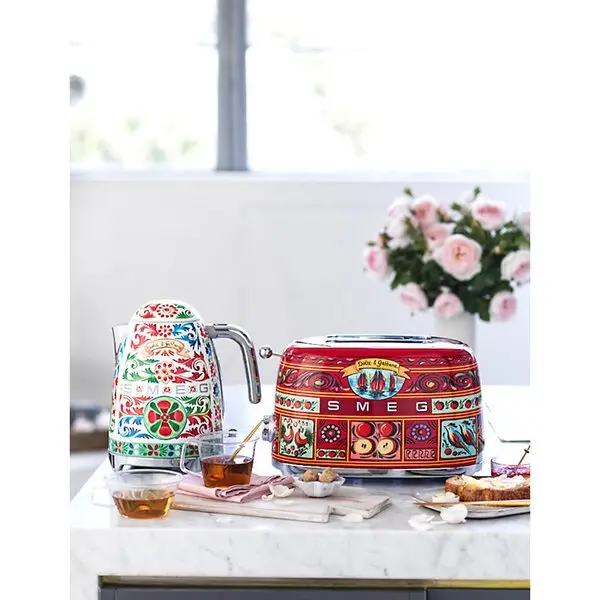 SMEG Dolce And Gabbana Scily Collection Kettle - Multi Colour