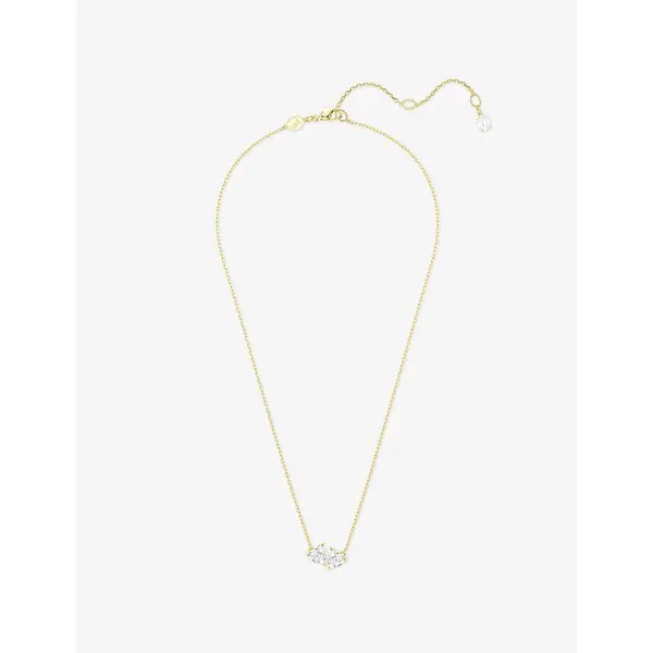 SWAROVSKI Mesmera Zirconia Pendant Necklace - Gold