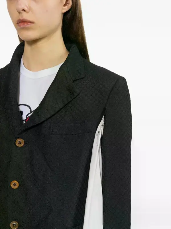 Comme Des Garçons Textured Blazer