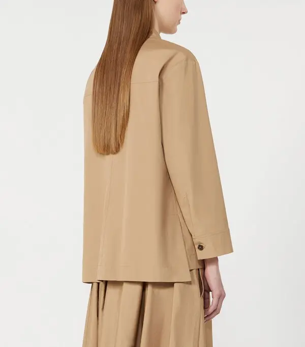 Max Mara Cotton Arianne Shirt - Beige