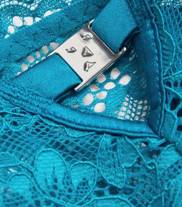 FLEUR DU MAL Lace Bianca Thong