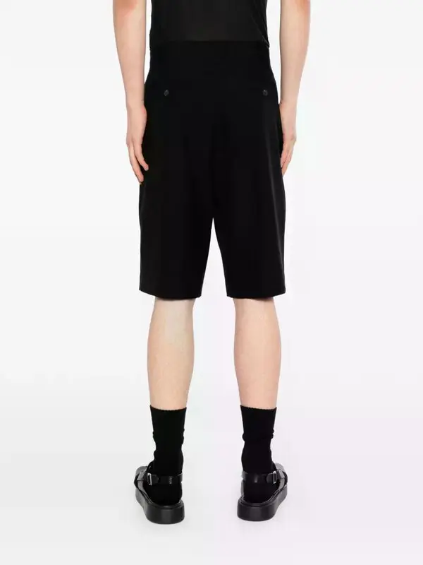 QASIMI Pleated Tailored Shorts