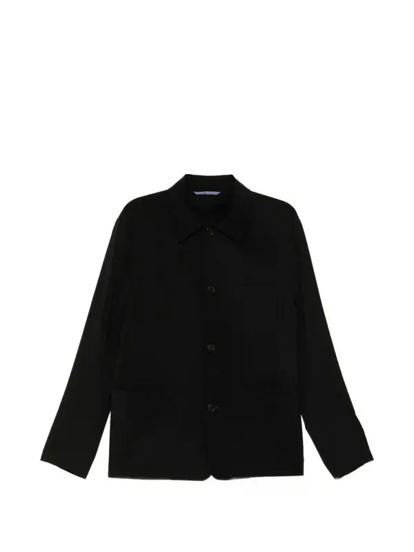 Paul Smith Wool Button Jacket - Black