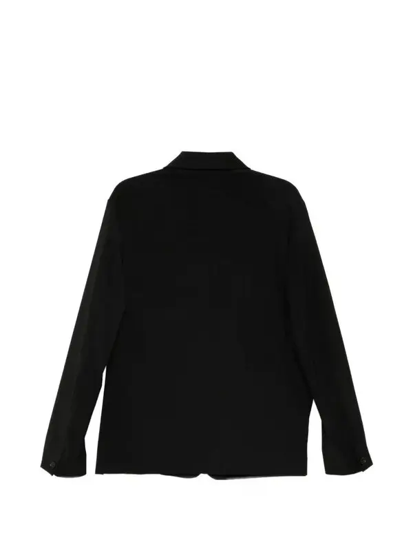 Paul Smith Wool Button Jacket - Black