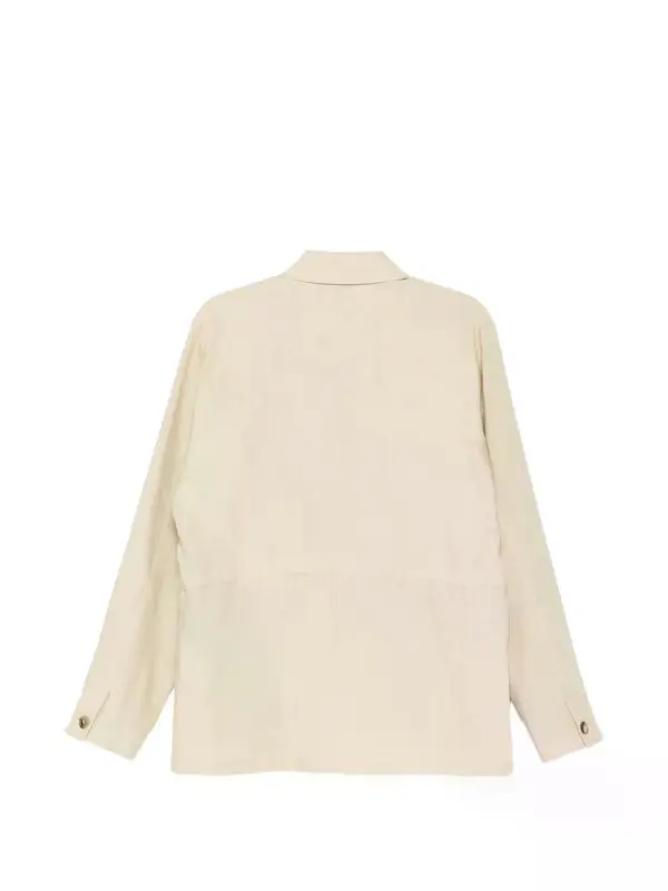Paul Smith Button Flap Jacket - Neutrals
