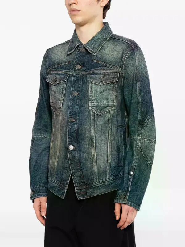 G-star Raw Two Chest Flap Pockets Denim Jacket