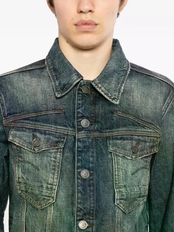 G-star Raw Two Chest Flap Pockets Denim Jacket