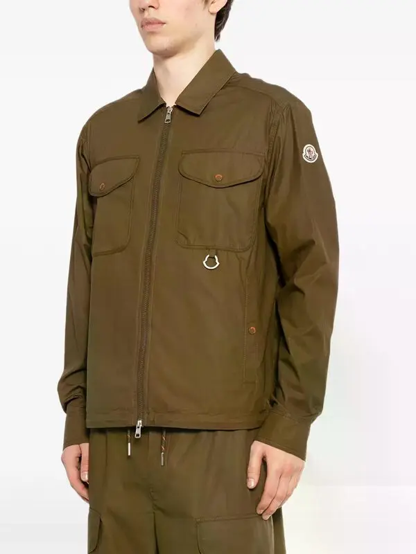 Moncler Poplin Long Sleeve Jacket