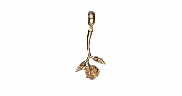 Jennifer Zeuner Jewelry Darcy Rose Charm Pendant - One-color