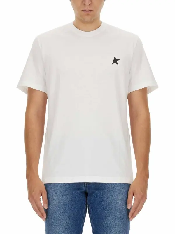 GOLDEN GOOSE Cotton T-shirt - White