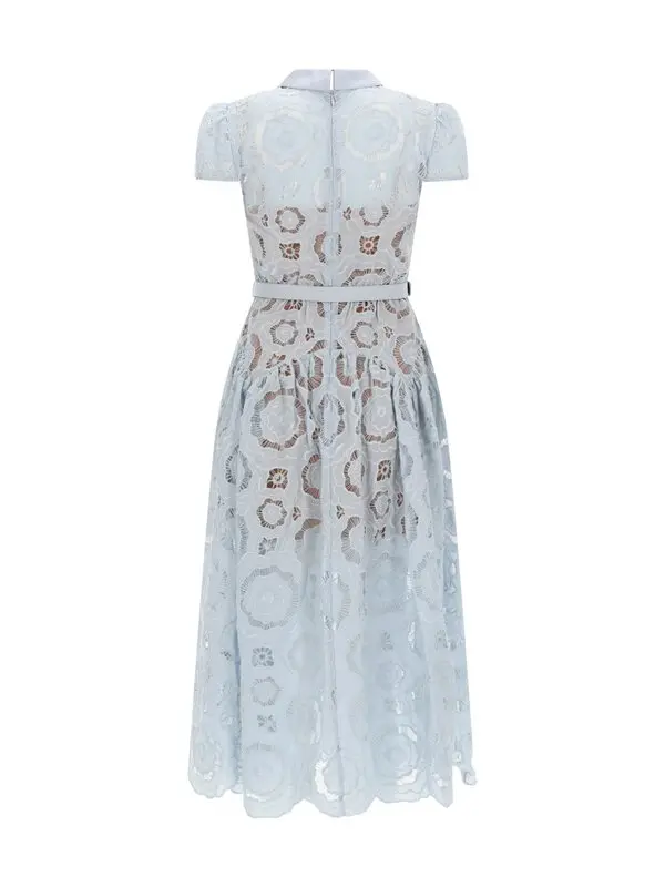 SELF-PORTRAIT Lace Midi Dress