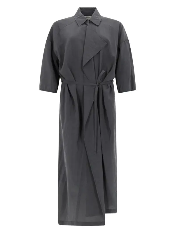 LEMAIRE Asymmetrical Dress - Grey