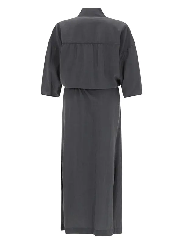 LEMAIRE Asymmetrical Dress - Grey