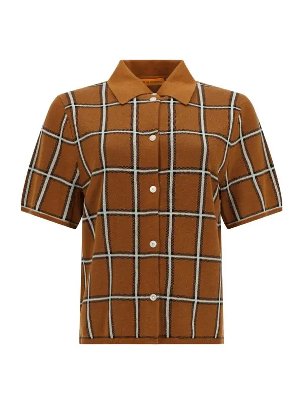 Guest In Residence Picnic Plaid Shirt