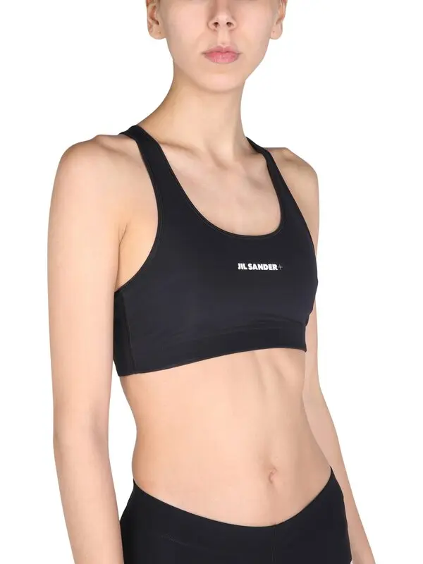 JIL SANDER Logo Sports Bra