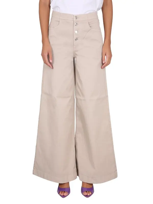 DEPARTMENT 5 Yoko Extraflare Pants - Beige