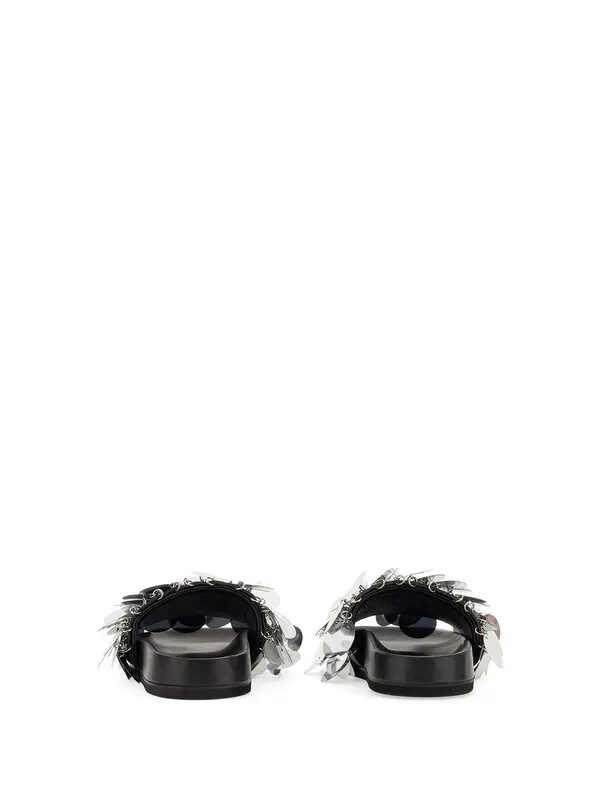 Rabanne Sparkle Sandals - Silver
