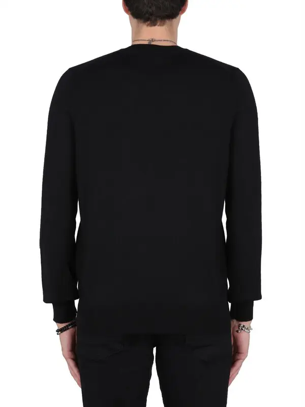 Alexander McQueen Jersey With Logo Embroidery