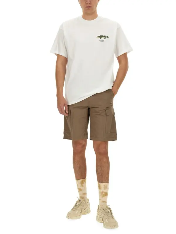 Carhartt Work In Progress Cotton Bermuda Shorts