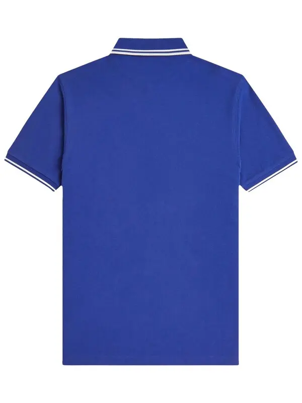 Fred Perry Polo With Logo - Blue