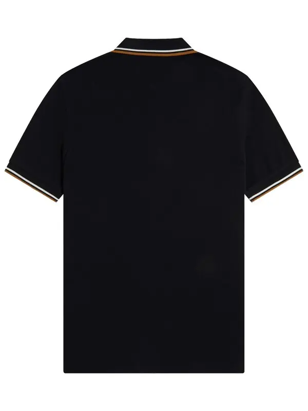 Fred Perry Polo With Logo - Black
