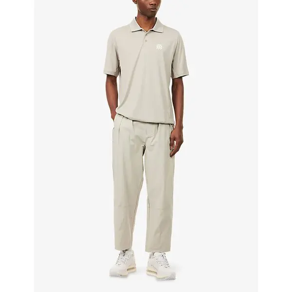 MANORS The Course Stretch-jersey Polo Top - Dune