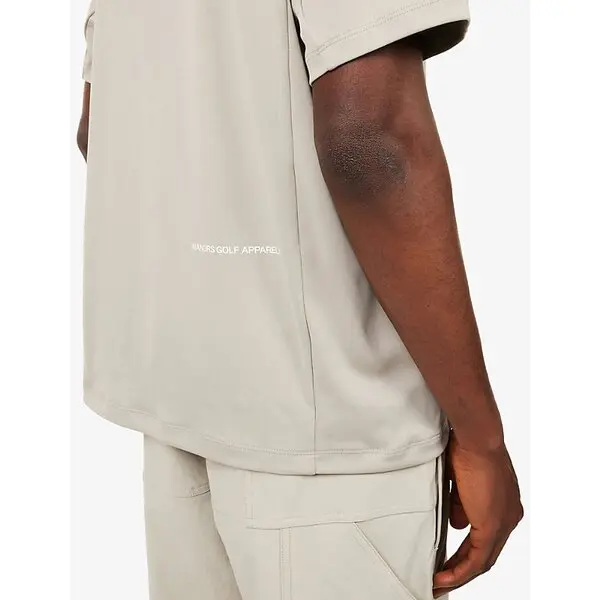 MANORS The Course Stretch-jersey Polo Top - Dune