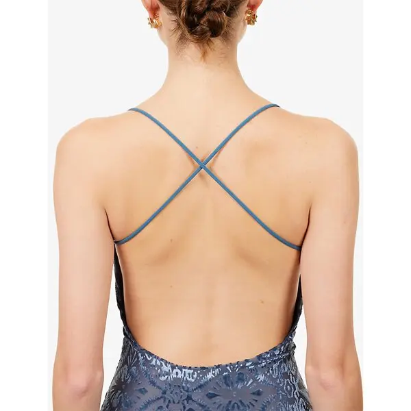 GRACEJACOB Woven Maxi Dress