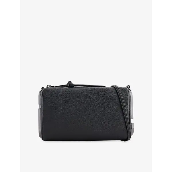 Marc Jacobs Snapshot Leather Shoulder Bag - Black
