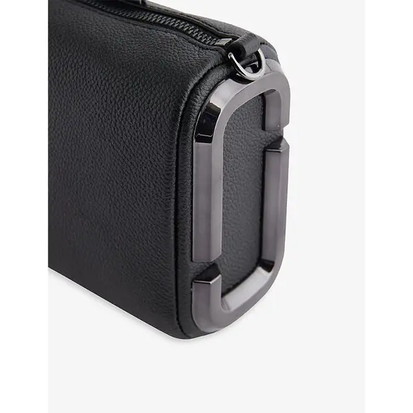 Marc Jacobs Snapshot Leather Shoulder Bag - Black