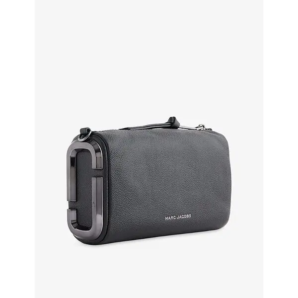 Marc Jacobs Snapshot Leather Shoulder Bag - Black