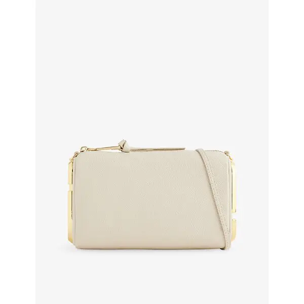 Marc Jacobs Snapshot Leather Shoulder Bag - Cloud White