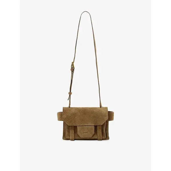 ALLSAINTS Ursa Suede Cross-body Bag
