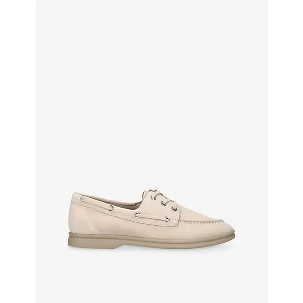 Steve Madden Ports Suede Boat Shoes