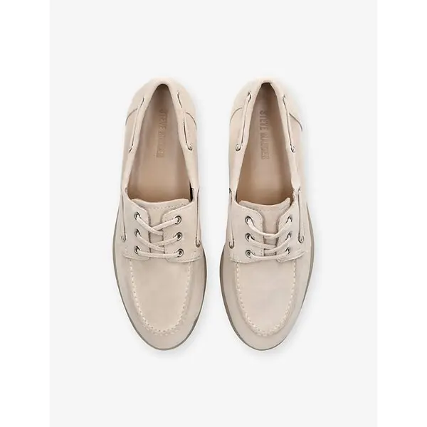 Steve Madden Ports Suede Boat Shoes