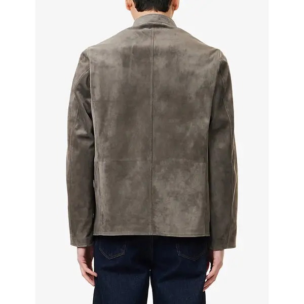 Dunhill Suede Driving Jacket