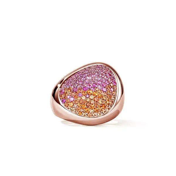 John Hardy Artisan Series Pebble Ring - Multicolor
