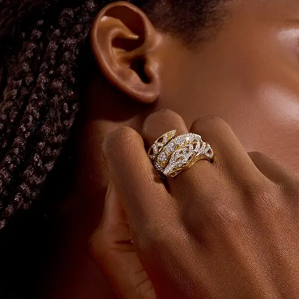 John Hardy Artisan Series Naga Ring