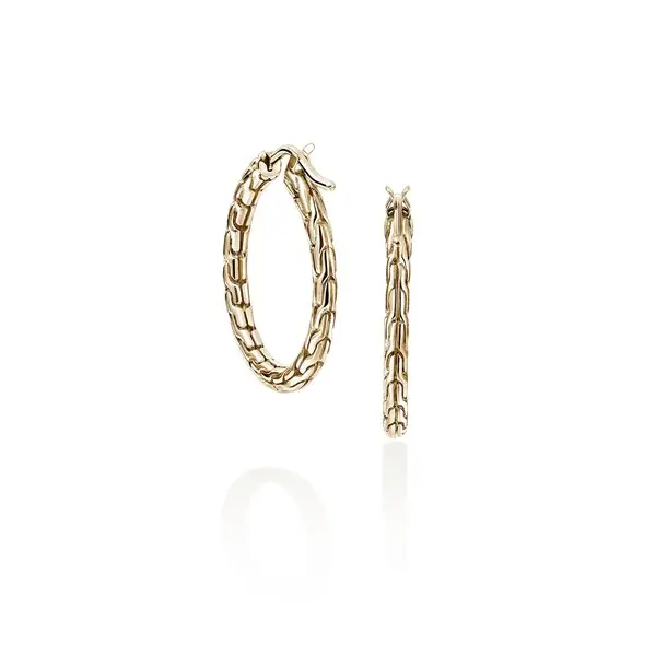 John Hardy Jh Essential Hoop Earrings