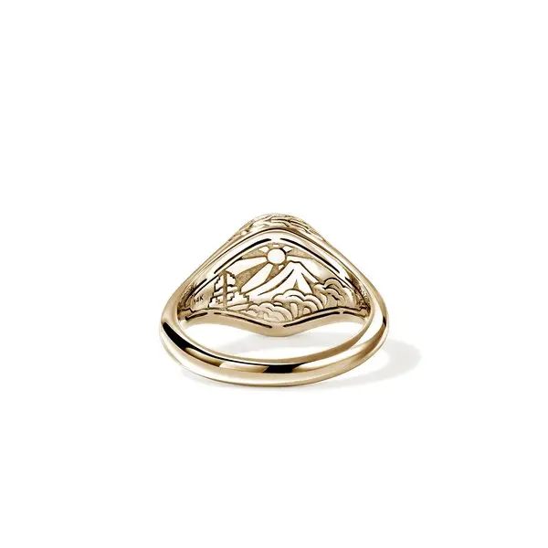 John Hardy Icon 50 Ring - Gold
