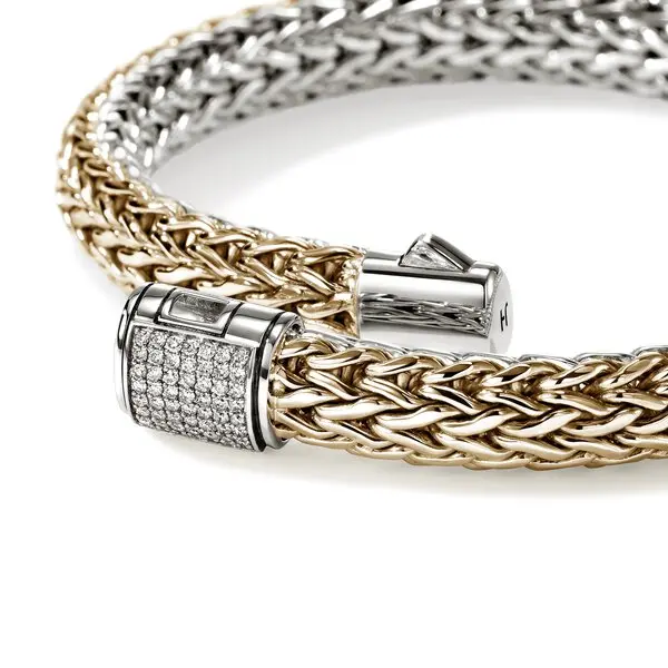 John Hardy Icon Chain Bracelet, Reversible, 7.5mm - Sterling Silver