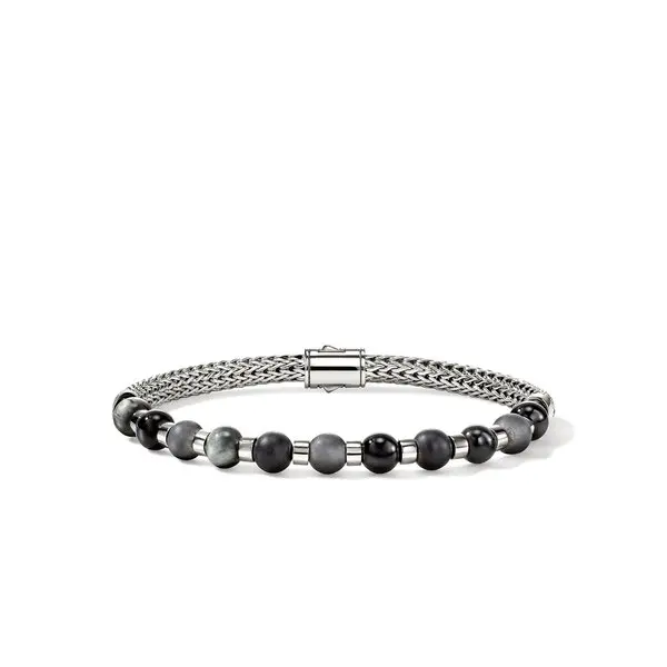 John Hardy Beaded Bracelet - Sterling Silver