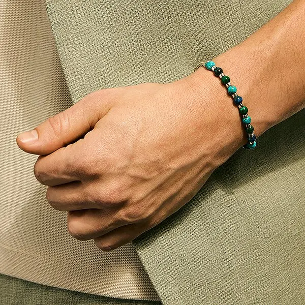 John Hardy Beaded Chain Bracelet - Sterling Silver