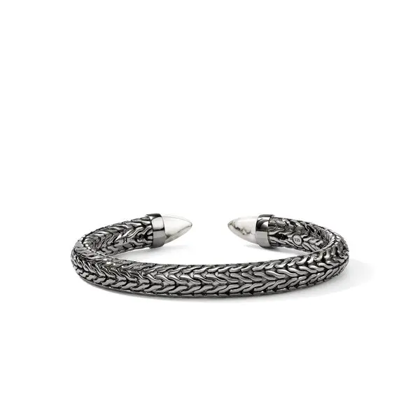 John Hardy Spear Flex Cuff With Howlite
