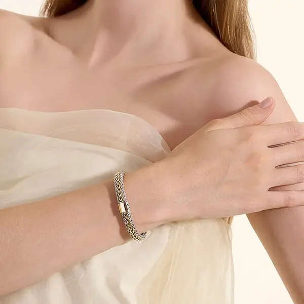 John Hardy Icon Chain Reversible Bracelet - Sterling Silver