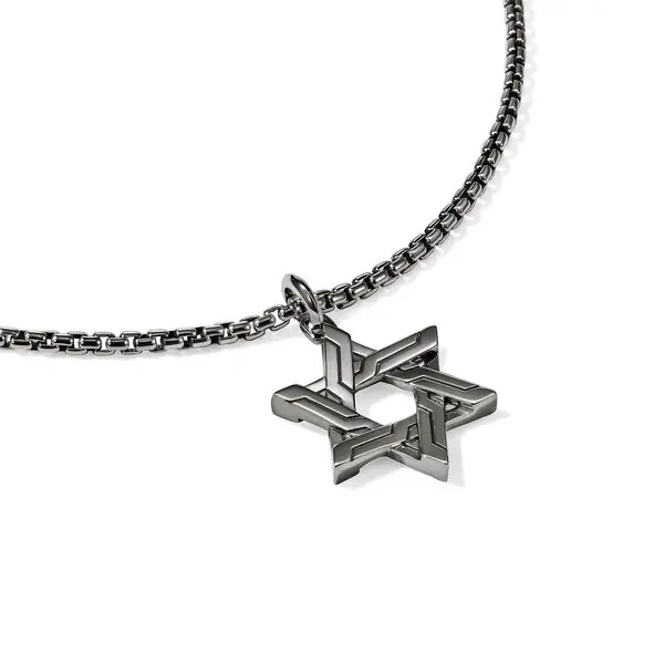 John Hardy Icon Star Of David Pendant Necklace