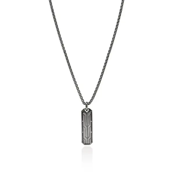 John Hardy Icon Tag Pendant Necklace